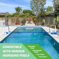 China Inflatable Swimming Volleyball Pool Court Net by AJUNION for Waterpark Pool Equipment for sale