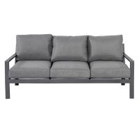 China AJUNION 5 Piece Aluminum Outdoor Furniture Set Garden Sofa Patio Seating Lounge Set for sale