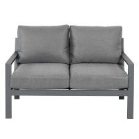 China AJUNION 5 Piece Aluminum Outdoor Furniture Set Garden Sofa Patio Seating Lounge Set for sale