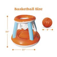 China AJUNION PVC Inflatable Volleyball Pool Floating Swimming Float for Max Capacity ＞500kg for sale