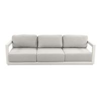 China Aluminum Modular Patio Furniture AJUNION 4 Piece Outdoor Lounge Sofa Set for Outdoor for sale