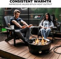 China Smokeless Gas Fire Pit Round 24.2