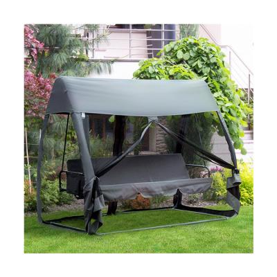 China Transform Your Outdoor Space with 3 Seater Swing Chair Hammock Bed from AJUNION for sale