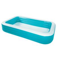 China 120 x 72 x 22.00 Inches Inflatable Rectangular Pool Perfect for Backyard Garden Fun for sale