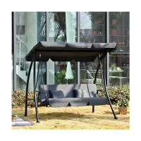 China Upgrade Your Patio with AJUNION 3 Seater Garden Swing Hammock Chair 30kg Weight Limit for sale