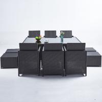 China PE Rattan High Back Sofa Chair Set for Outdoor Indoor Patio Garden Balcony Pool Beach for sale