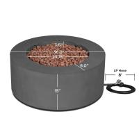 China Outdoor Propane Gas Fire Pit Table with 36