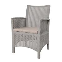 China Transform Your Patio into a Nordic Paradise with Plastic Dinning Table and Chair Set for sale