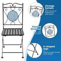 China Upgrade Your Outdoor Decor with AJUNION All Weather Bistro Set Table Size Dia24