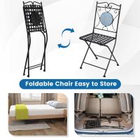 China Upgrade Your Outdoor Decor with AJUNION All Weather Bistro Set Table Size Dia24