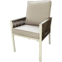China Modern Outdoor Table and Chairs Set for Restaurant Dining AJUNION Aluminum Dining for sale