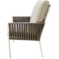 China Modern Outdoor Table and Chairs Set for Restaurant Dining AJUNION Aluminum Dining for sale