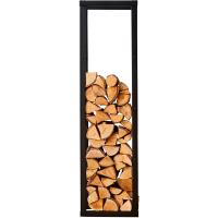 China Sturdy Steel Firewood Storage Rack for Indoor and Outdoor Large Size W40x D25 x H150cm for sale