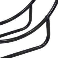 China Indoor and Outdoor Firewood Rack AJUNION Round Log Holder 3.72kg Powder Coated Steel for sale