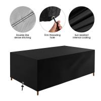 China 600D Oxford Waterproof Sofa Protection Cover for Modern Outdoor Sunshade Rainproof for sale
