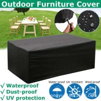 China 600D Oxford Waterproof Sofa Protection Cover for Modern Outdoor Sunshade Rainproof for sale
