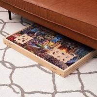 China Folding Wooden Table Jigsaw Puzzle Board for AJUNION 1000 Piece Puzzle 31.1 x 22 x 2.4 for sale