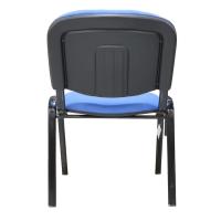 China Hotel Garden Banquet Metal Frame Stackable Dining Chairs with Sponge Pad Custom Logo for sale