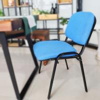 China Hotel Garden Banquet Metal Frame Stackable Dining Chairs with Sponge Pad Custom Logo for sale
