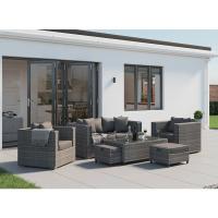 China Outdoor Sectional Sofa Patio Conversation Set with Modern Design Wicker Rattan Style for sale