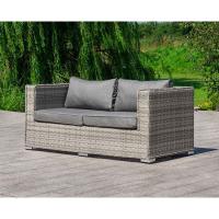 China Outdoor Sectional Sofa Patio Conversation Set with Modern Design Wicker Rattan Style for sale