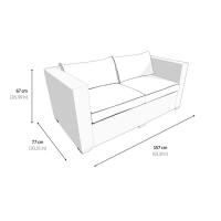 China Outdoor Sectional Sofa Patio Conversation Set with Modern Design Wicker Rattan Style for sale