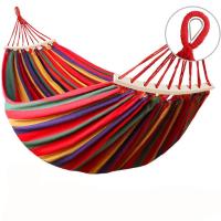 China Outdoor Indoor Garden Camping Portable Folding Ultralight Canvas Hanging Tree Swing Hammock for sale
