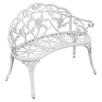 China Metal Type Aluminum Love Seat Bench for Outdoor Patio Garden Balcony in Modern Design for sale