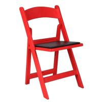 China Garden Chair for Wedding Banquet Party Hotel White Resin Plastic Wimbledon Folding for sale