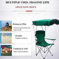 China Outdoor Garden Camping Portable Backpack Fishing Chair with Office Building Style for sale