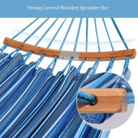 China Villa Outdoor Indoor Garden Camping Portable Foldable Ultralight Cotton Swing Hanging Hammock Bed for sale