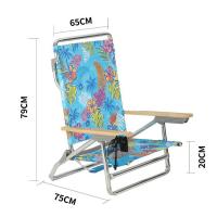 China Portable Ultralight Aluminium Backpack Chair for Camping Picnic Fishing Beach Outdoor for sale