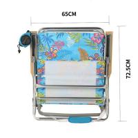 China Portable Ultralight Aluminium Backpack Chair for Camping Picnic Fishing Beach Outdoor for sale