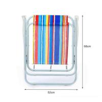 China Outdoor Portable Fishing Chair Ultralight Aluminium High Seat Beach Chair for Picnics for sale