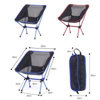China Outdoor Lightweight Aluminium Folding Beach Moon Chair for Picnic Fishing Camping for sale