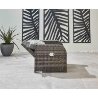 China All Weather Rattan Outdoor Sofa Set Three Seater L182xW70xH78cm Cushion Thickness 9cm for sale