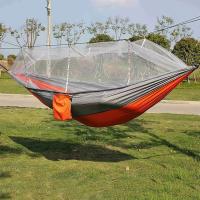 China Outdoor Garden Portable Camping Hammock with Mosquito Net and Lightweight Material for sale