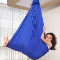 China Y Mail Packing Home Outdoor Portable Folding Kids Children Therapy Sensory Aerial Yoga Swing Hammocks for sale