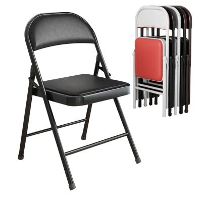 China Outdoor Garden Wedding Party Banquet Events Stackable Pu Leather Metal Dining Chair for sale