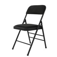 China Hotel Garden Outdoor Stackable Folding Fabric Matt Dining Chair for Outdoor Functions for sale