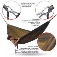 China Lightweight Living Room Camping Hammock with Mosquito Net and Portable Folding Design for sale