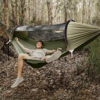 China Modern Design Style Outdoor Garden Parachute Camping Tent with Mosquito Net and Rain Cove for sale