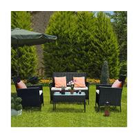 China Y Mail Packing Woven Patio Set All Weather Rattan Garden Furniture by AJUNION for sale