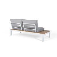 China 120.16 lb. Overall Product Weight AJUNION Outdoor Sectional Sofa Set for Patio Lounge for sale