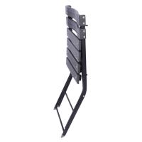 China None Logo Outdoor Garden Patio Party Banquet Events Folding Portable Wood Grain Plastic Dining Chair for sale