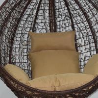 China Outdoor Balcony Garden Living Room Hanging Swing Egg Chair with PE Wicker Rattan Design for sale