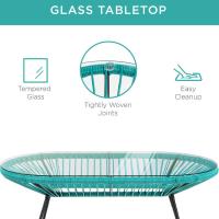 China Modern Garden Furniture Outdoor Patio Set with Steel Frame and Plastic Wicker Rope for sale