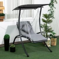 China Custom Logo Single Hanging Swing Chair for Outdoor Leisure in Beach Patio and Backyard for sale