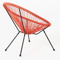 China Metal Frame Plastic Rattan Wicker Acapulco Chair for Outdoor Balcony Patio Lawn Leisure for sale