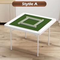 China Customizable Logo 4-Player Poker Card Mahjong Table for Outdoor and Indoor Activities for sale